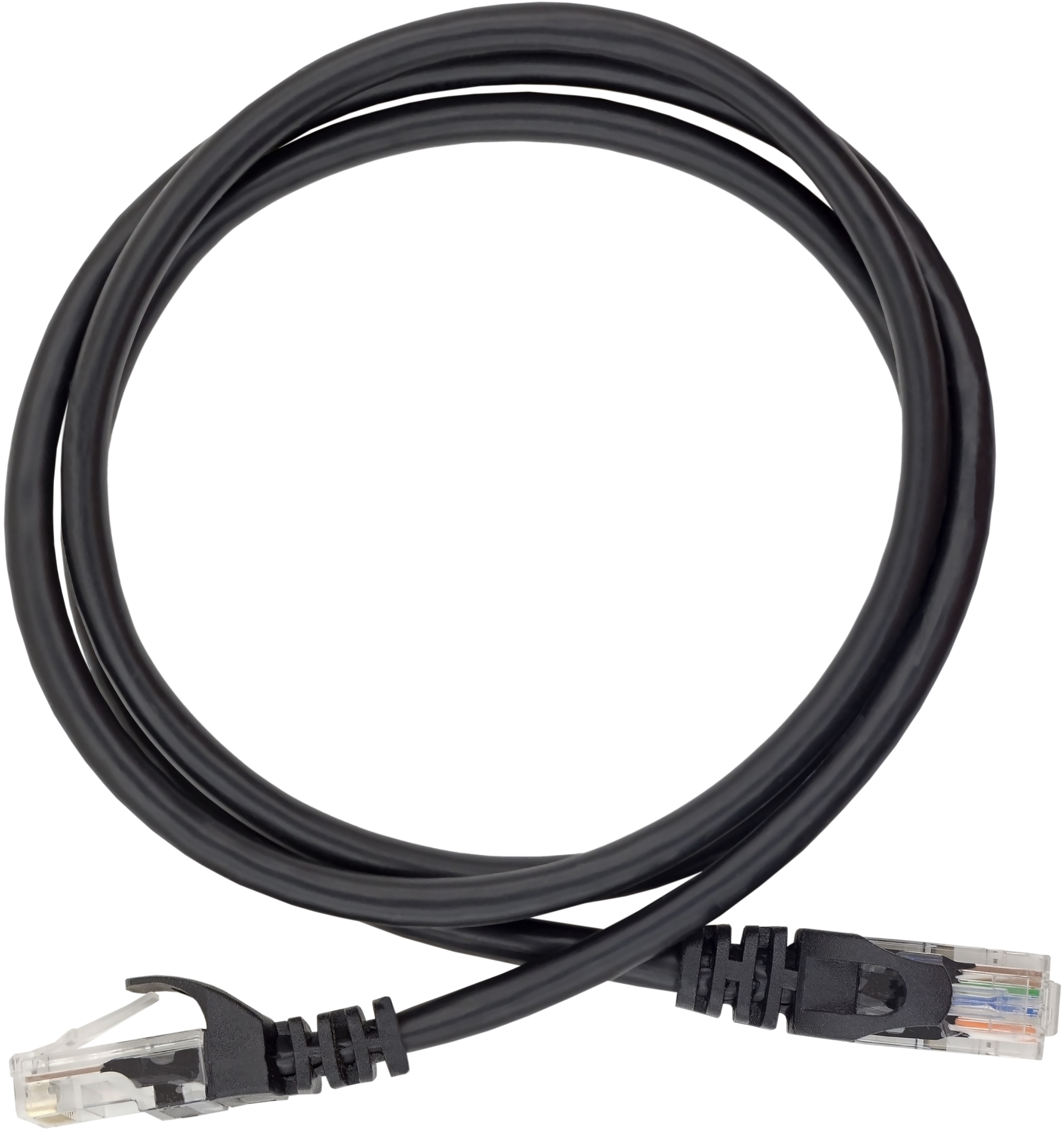 APS Outdoor kytkentäkaapelit CAT6 UTP, 0,5-30m, musta - FSM Oy